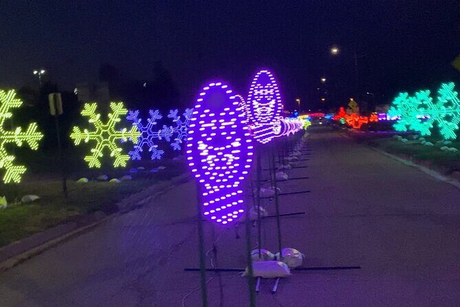 Drive through Christmas Lights Show - Authentic Visitor Perspectives