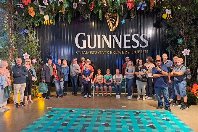 Dublin Guinness Storehouse, Molly Malone Statue and Book of Kells - Meeting and Ending Points