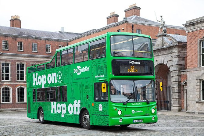 Dublin Hop-on Hop-off Bus Tour - Live Tour in German - Meeting and End Points
