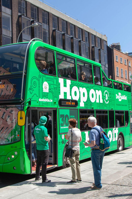 Dublin: Hop-on Hop-off Tour with Live German Commentary - Key Points