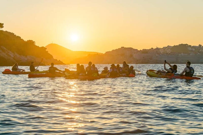 Dubrovnik: Guided Sunset Sea Kayaking with Snacks and Wine - FAQ