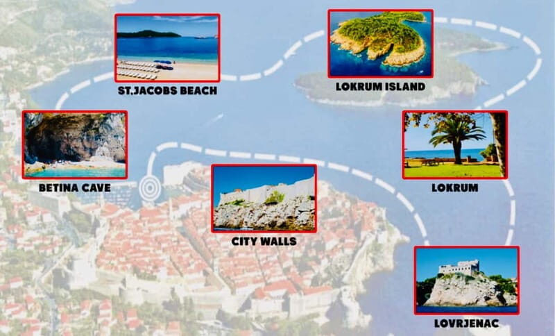 Dubrovnik or Cavtat: Lokrum Island and Betina Cave Boat Tour - Introduction
