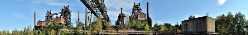 Duisburg Landscape Park GPS treasure hunt in old ironworks - Key Points