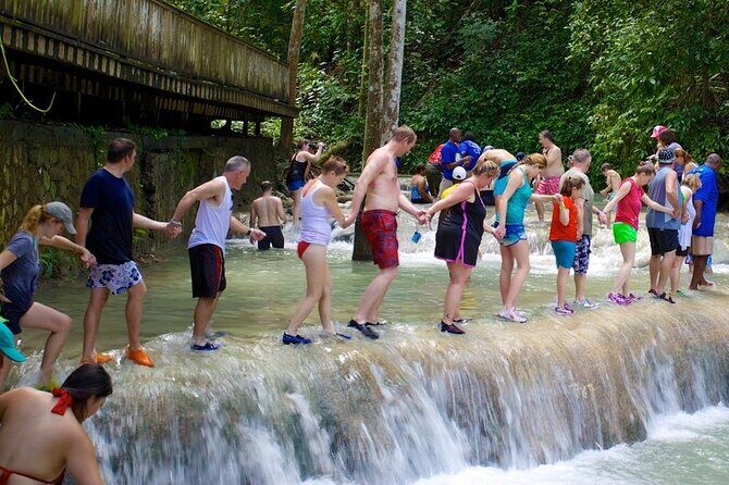 Dunn's River Falls and Blue Hole Private Combo Tour Ocho Rios - Key Points