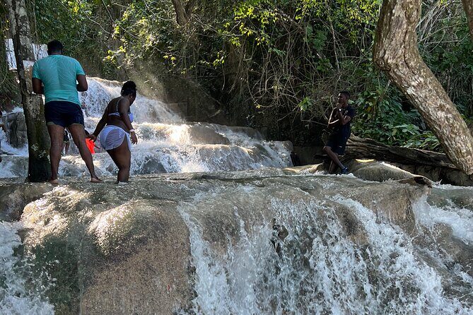 Dunns River Falls and Green Grotto cave Private tour - Key Points
