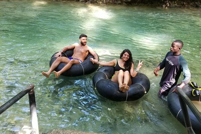 Dunn's River Falls, River Tubing, and Horseback Riding With Transportation - Key Points