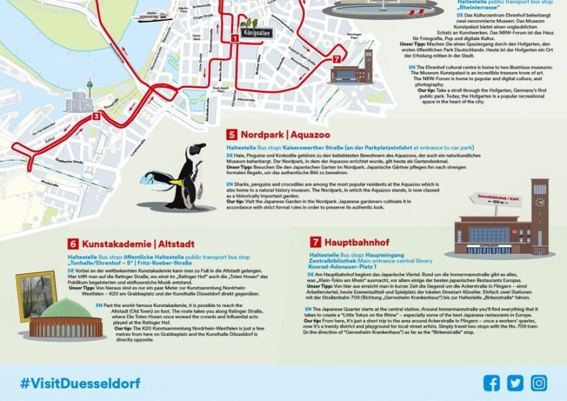Düsseldorf: 24-Hour Hop-On Hop-Off Ticket - Key Points