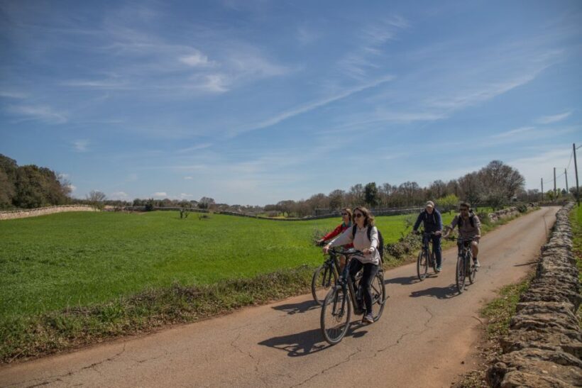 e-bike ring tour between Locorotondo and Martina Franca - Key Points
