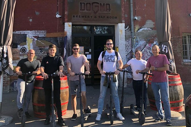 E-Scooter CRAFT BEER and BREWERY Tour - Craft Beer Scene in Belgrade