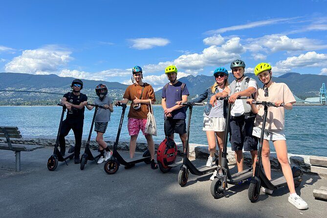 E-scooter & EUC guided tour to the secret spots in Vancouver - Wrapping It Up