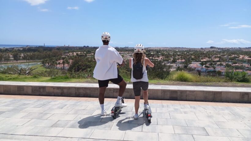 e-Scooter Step Kickstart Guided Tour: Sightseeing Maspalomas - Key Points