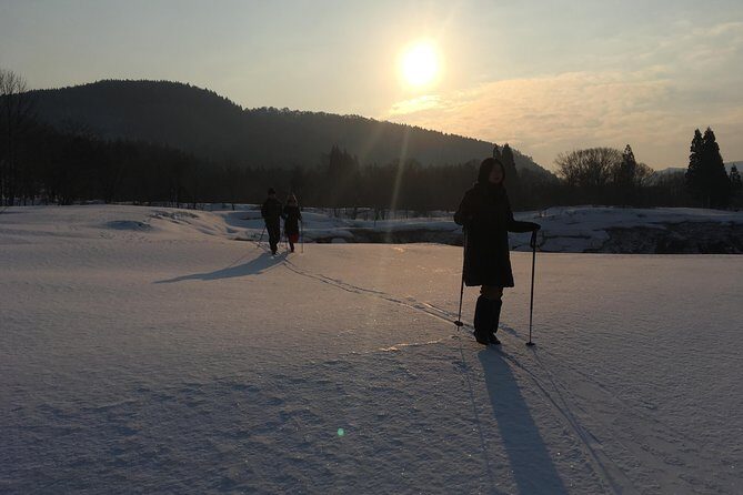 Early morning fantasy "snow crossing" experience - Key Points