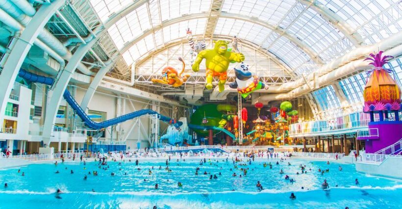 East Rutherford: Dreamworks Indoor Water Park Entry Ticket - Key Points