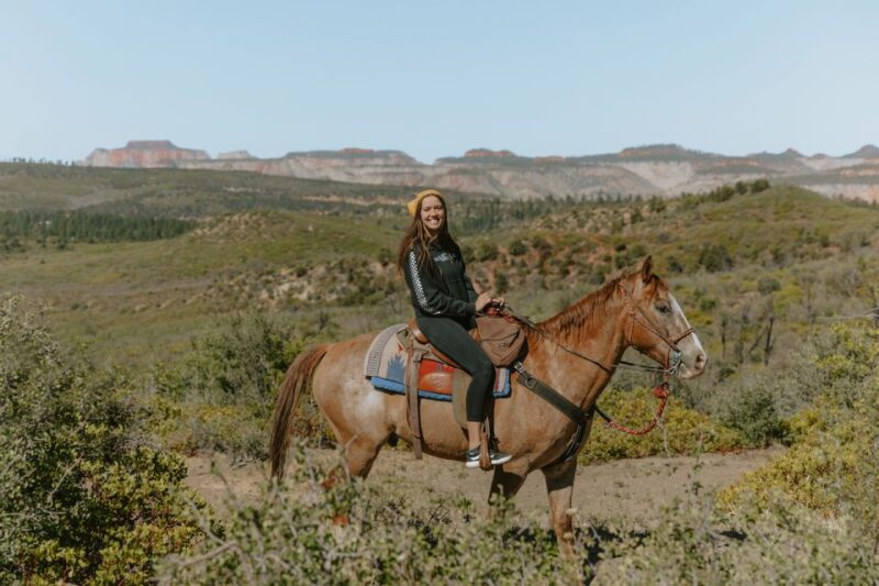 East Zion: Pine Knoll Horseback Tour - What’s Included and What to Bring