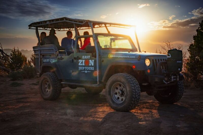 East Zion: Top of the World Sunset Jeep Tour - What’s Included and Practical Details