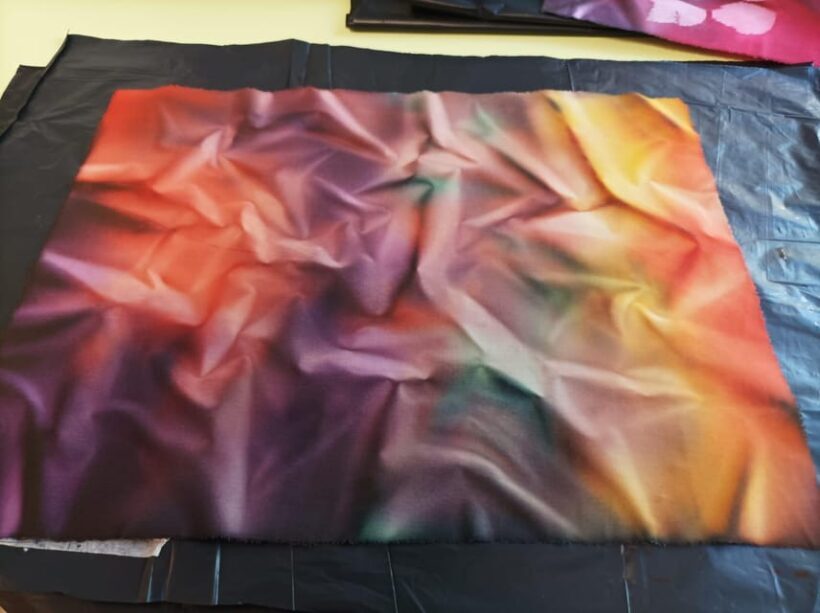 Easy Fabric Dyeing at clothing designer's cozy home - What Is the Experience All About?