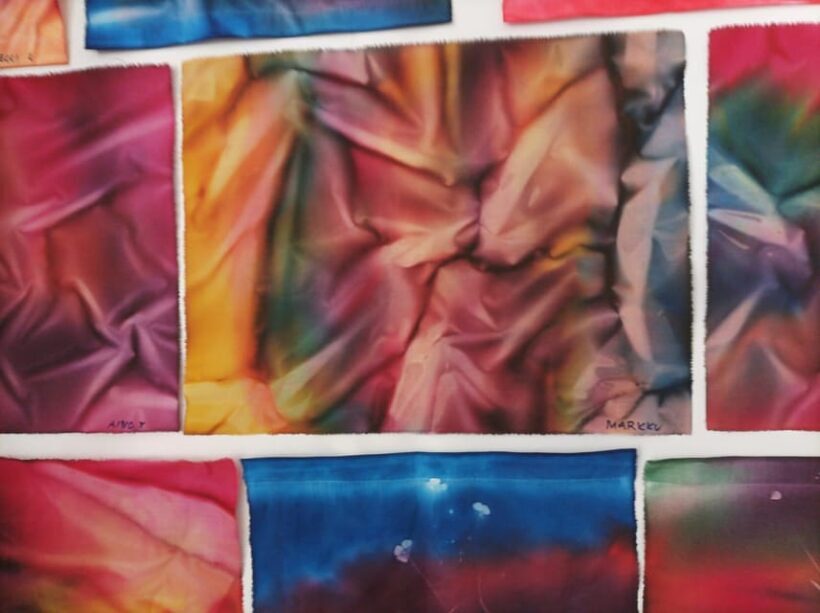 Easy Fabric Dyeing at clothing designer's cozy home - Hands-On Creativity With Practical Insights