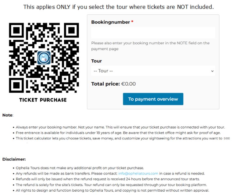 Easy Pace Tour of Kronbog Castle & Frederiksborg Palace W - FAQs