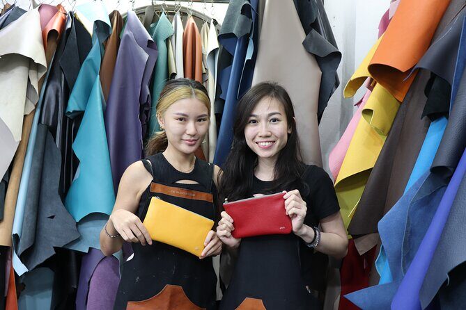 Easy Pouch Sewing Class with Real Leather - Learn from Experts - The Sum Up