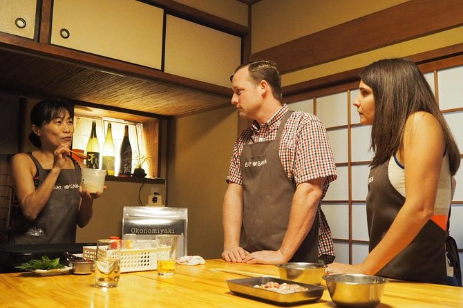 Eat Osaka: Street Food Cooking in an Authentic Kitchen! - Key Points