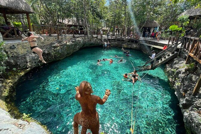 Eco Adventure At 3 Cenotes & 1 Lagoon ! From Cancun & Riviera - Detailed Breakdown of the Tour Experience