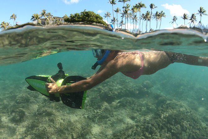 Eco Sea Scooter Guided Beach Tour From The Famous Kapalua Bay - Key Points