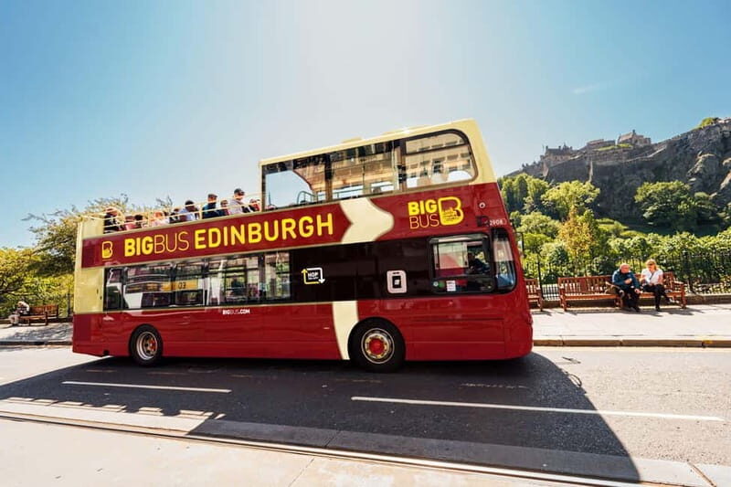 Edinburgh: Big Bus Hop-On, Hop-Off Tour by Open-Top Bus - An Overview of the Experience