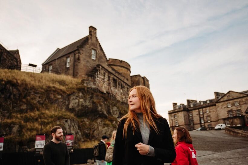 Edinburgh Castle: VIP Early Access & Royal Mile & Holyrood - Walking Down the Royal Mile