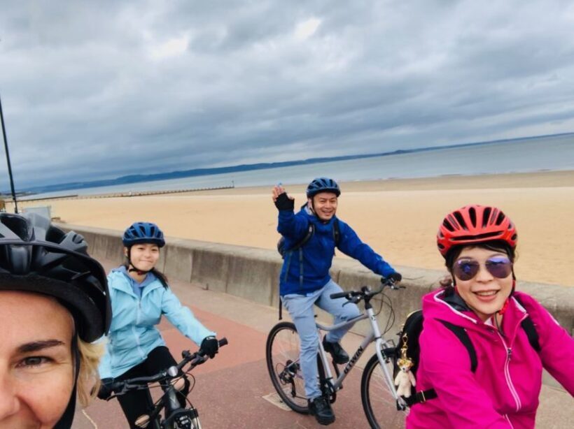 Edinburgh: Cycle Tour to the Coast (family friendly) - FAQs