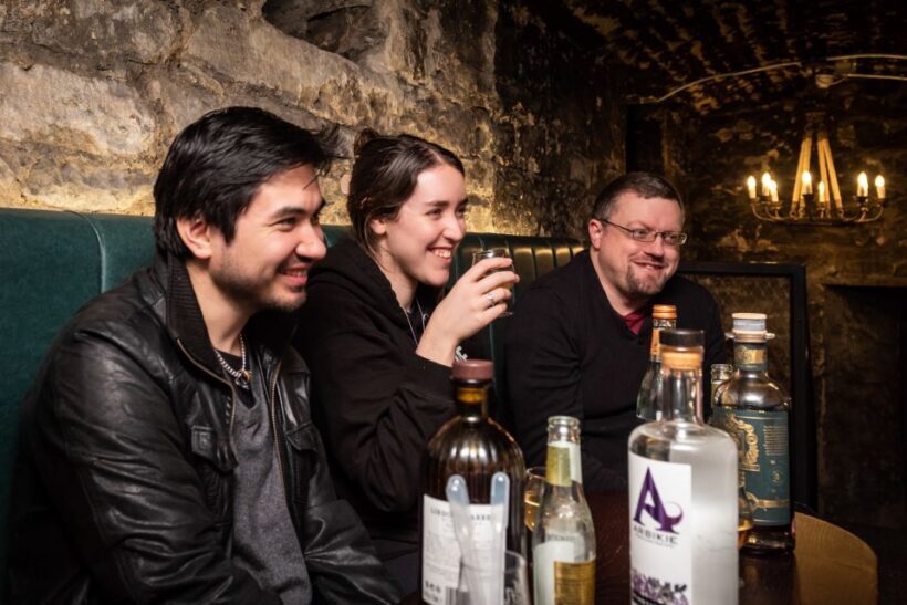 Edinburgh: Gin Tasting at Underground Venue - Exploring the Underground Gin Tasting Experience in Edinburgh