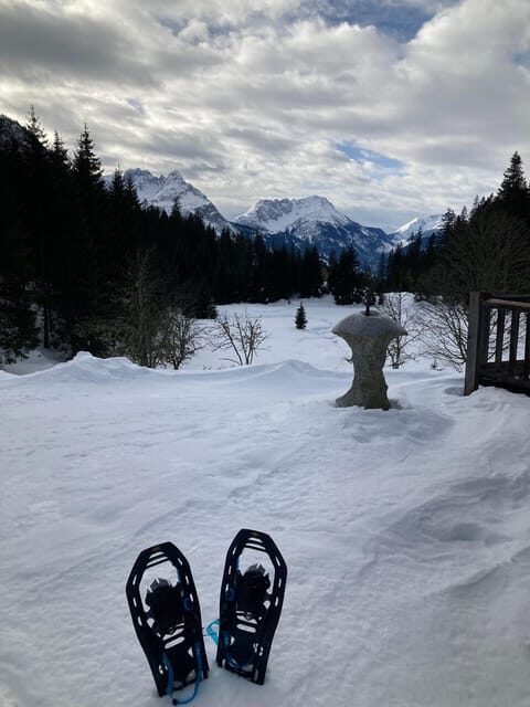 Ehrwald: Zugspitze Snowshoe Hiking Tour with Mountain Views - Key Points