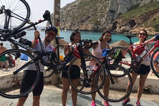 Electric bicycle route Cala Granadella -Cala Moraig - Key Points