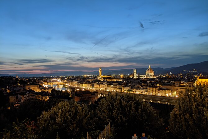 Electric Bike Night Tour of Florence With Amazing View From Michelangelo Square - Stunning Views From Piazzale Michelangelo