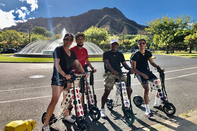 Electric Bike Ride & Diamond Head Hike Tour - Scenic Sights and Local Insights