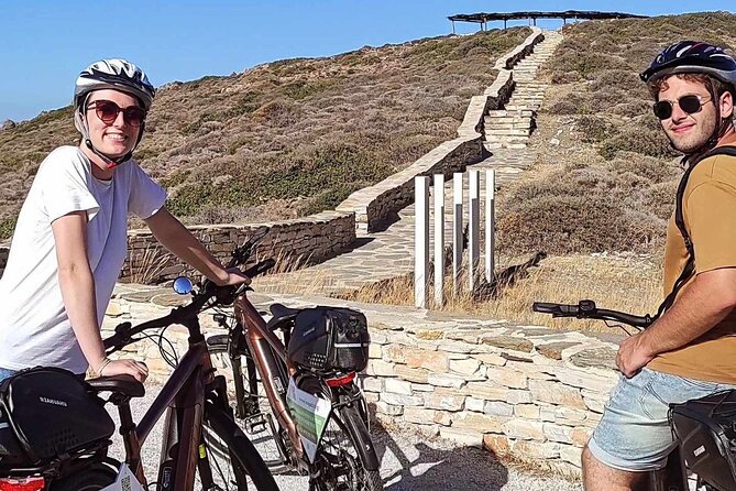 Electric Bike Tour Chora to Homer's Tomp - A Deep Dive into the Ios Electric Bike Tour