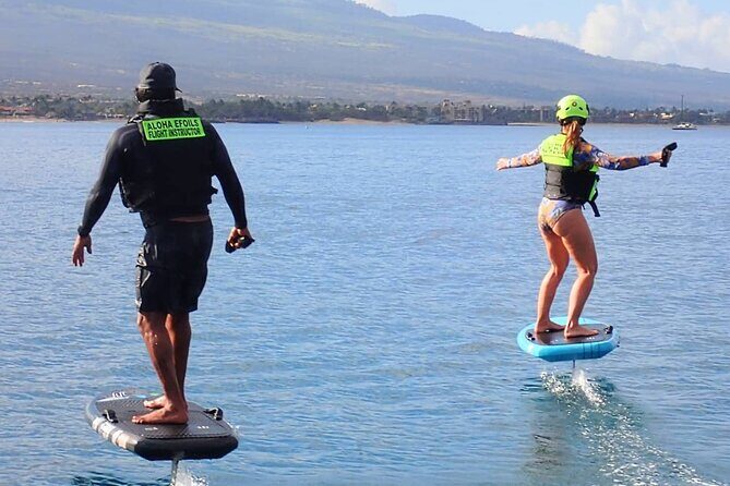 Electric Foilboard rides/lessons/sessions at Sugar Beach, Maui - The Itinerary: What to Expect from Start to Finish