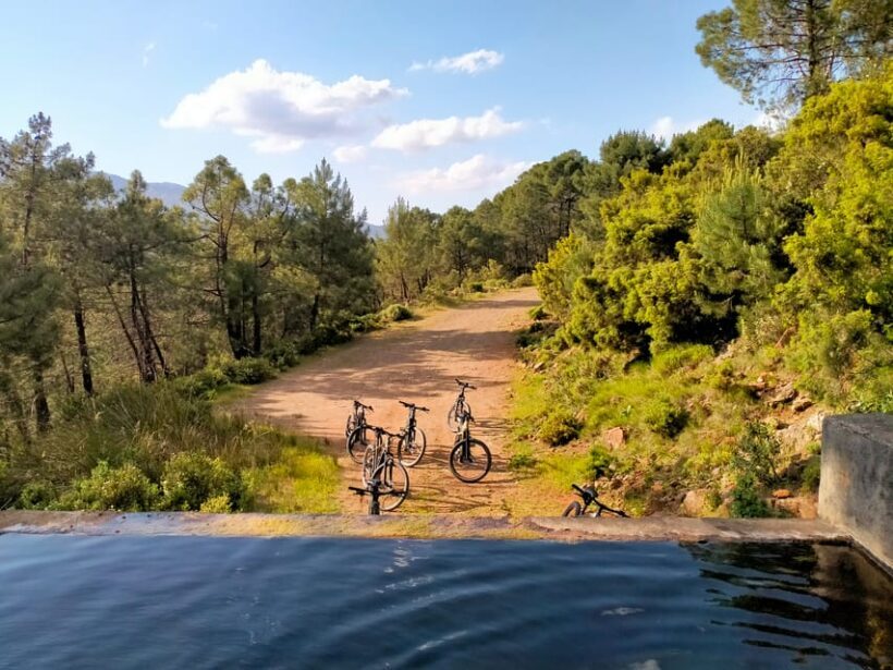 Electric mountain bike in Sierra de las Nieves national park - Exploring Sierra de las Nieves on an Electric Mountain Bike