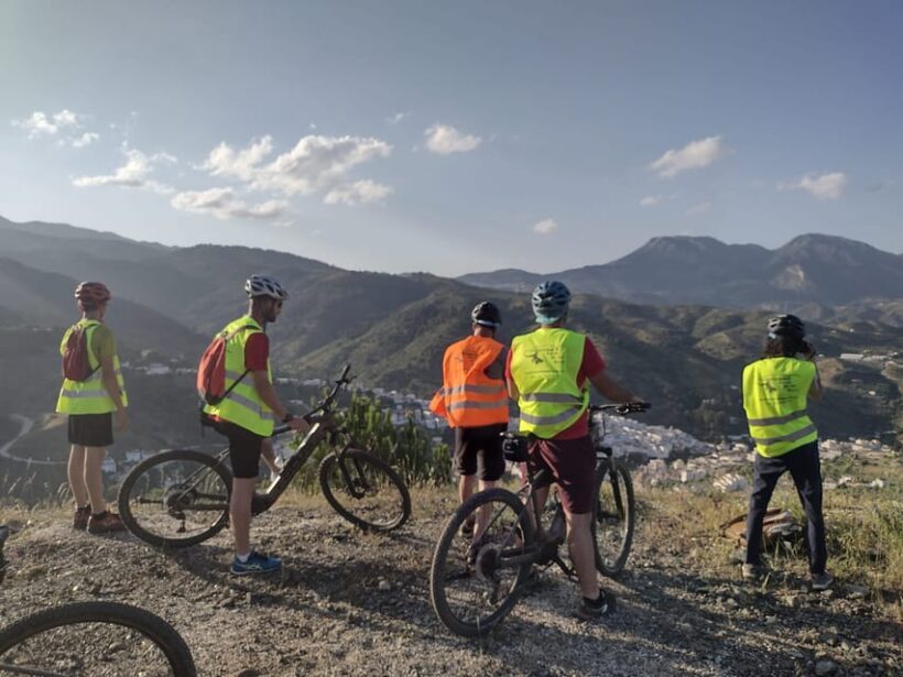 Electric mountain bike in Sierra de las Nieves national park - The Landscape and Natural Highlights