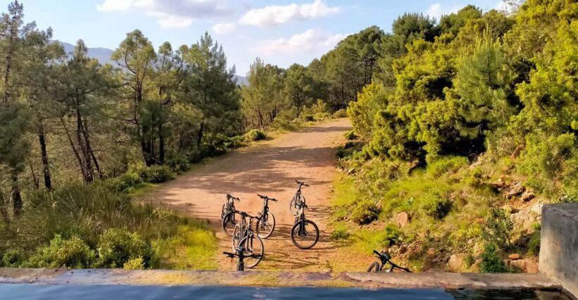 Electric mountain bike in Sierra de las Nieves national park - The Challenges and Physicality