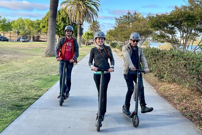 Electric Scooter Waterfront Tour with Pictures - Exploring San Diego’s Waterfront on Electric Scooters