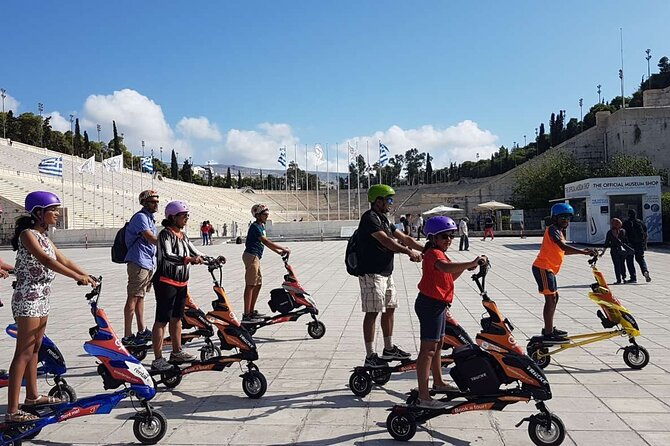 Electric Trikke Bike Athens Complete Tour - Ideal for Families and First-Time Visitors