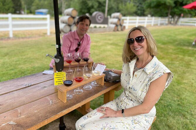 Elegance Unforgettable Tesla Wine Tour & Lunch - Food, Drinks, and Extras