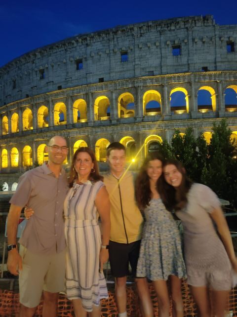 Elegant Rome by night tour and dinner in a local restaurant - Key Points