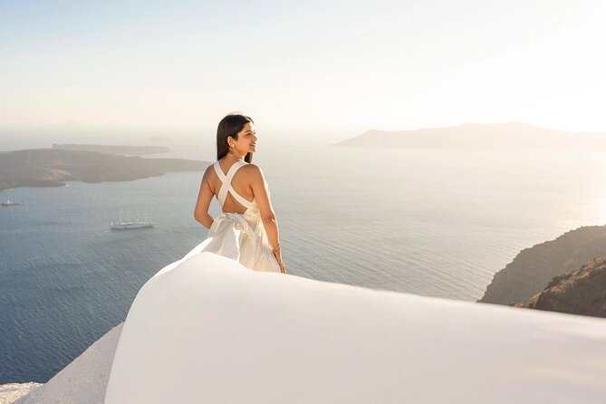 Set out on a Flying Dress Photoshoot in Santorini - What to Expect from the Santorini Flying Dress Photoshoot