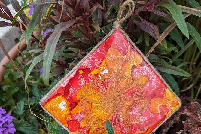 Embossed Alcohol Ink Tile in Estes Park - Introduction