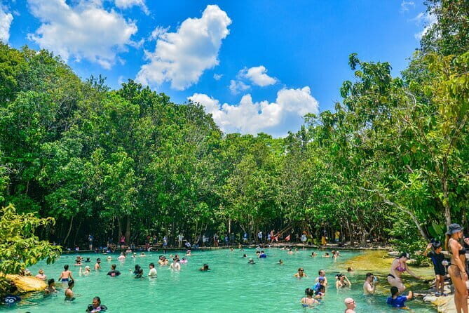 Emerald Pool, Hot Springs and Tiger Cave Temple Private Day Trip - Key Points