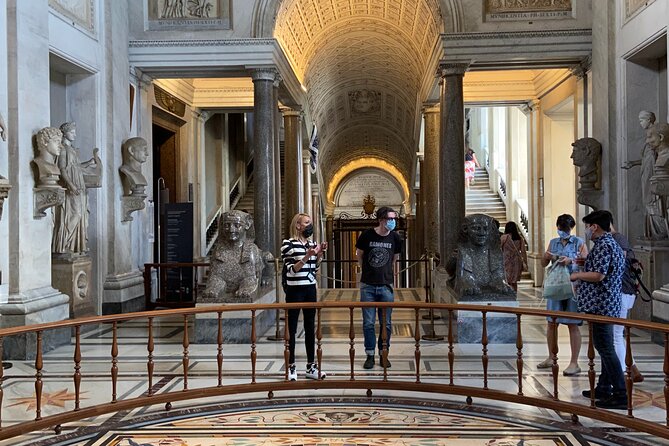 English Vatican Museums With Sistine Chapel Tour - Inclusions