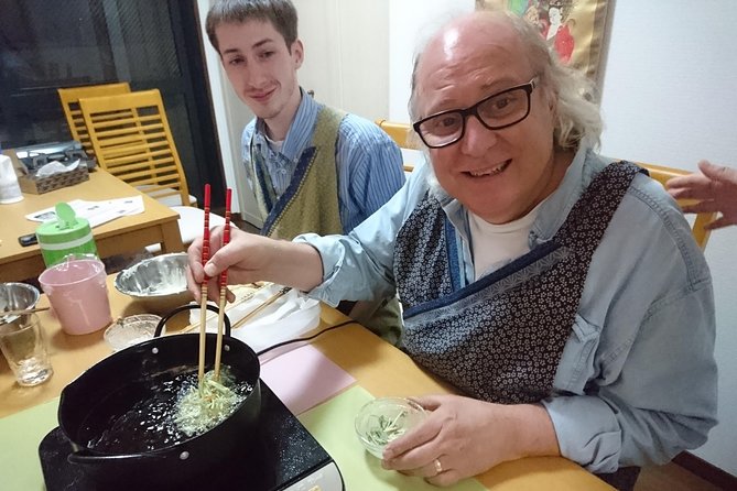 Enjoy Artistic TEMPURA Cooking Class - Dashi Soup Stock Preparation