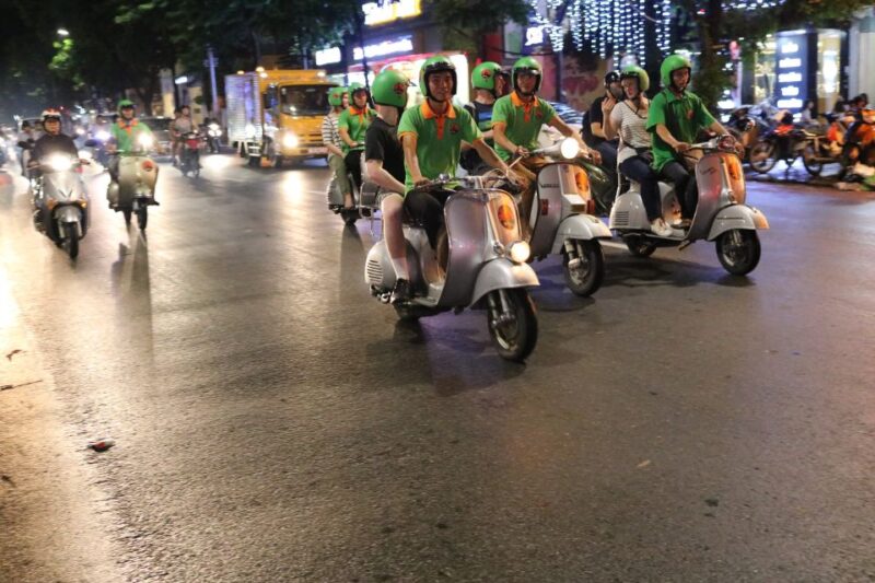 Enjoy Hanoi Like a Local - Vespa & Street Food Tour by Night - Key Points