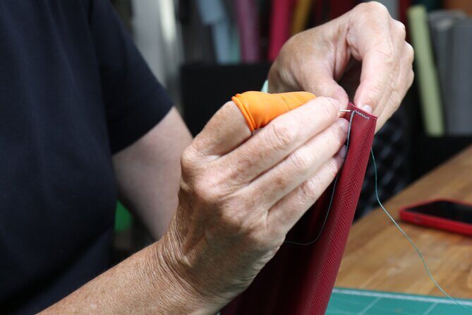 Enjoy & Learn - Making a Custom Clutch Bag in Leather Studio - The Itinerary Breakdown
